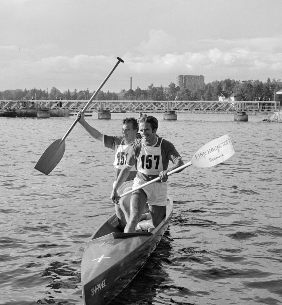 Bent Peder Rasch ja Finn Haunstoft (DNK) Helsingin olympialaisissa 1952 - TAHTO Shop