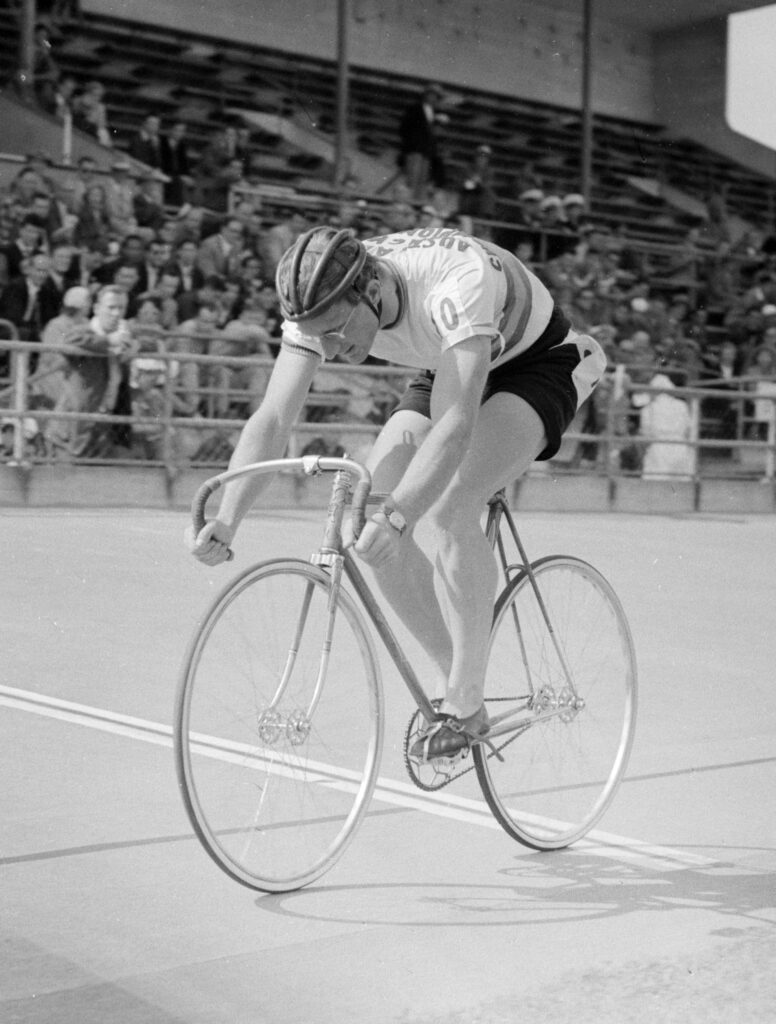 Russell Mockridge at the Summer Olympics in Helsinki 1952 - TAHTO Shop